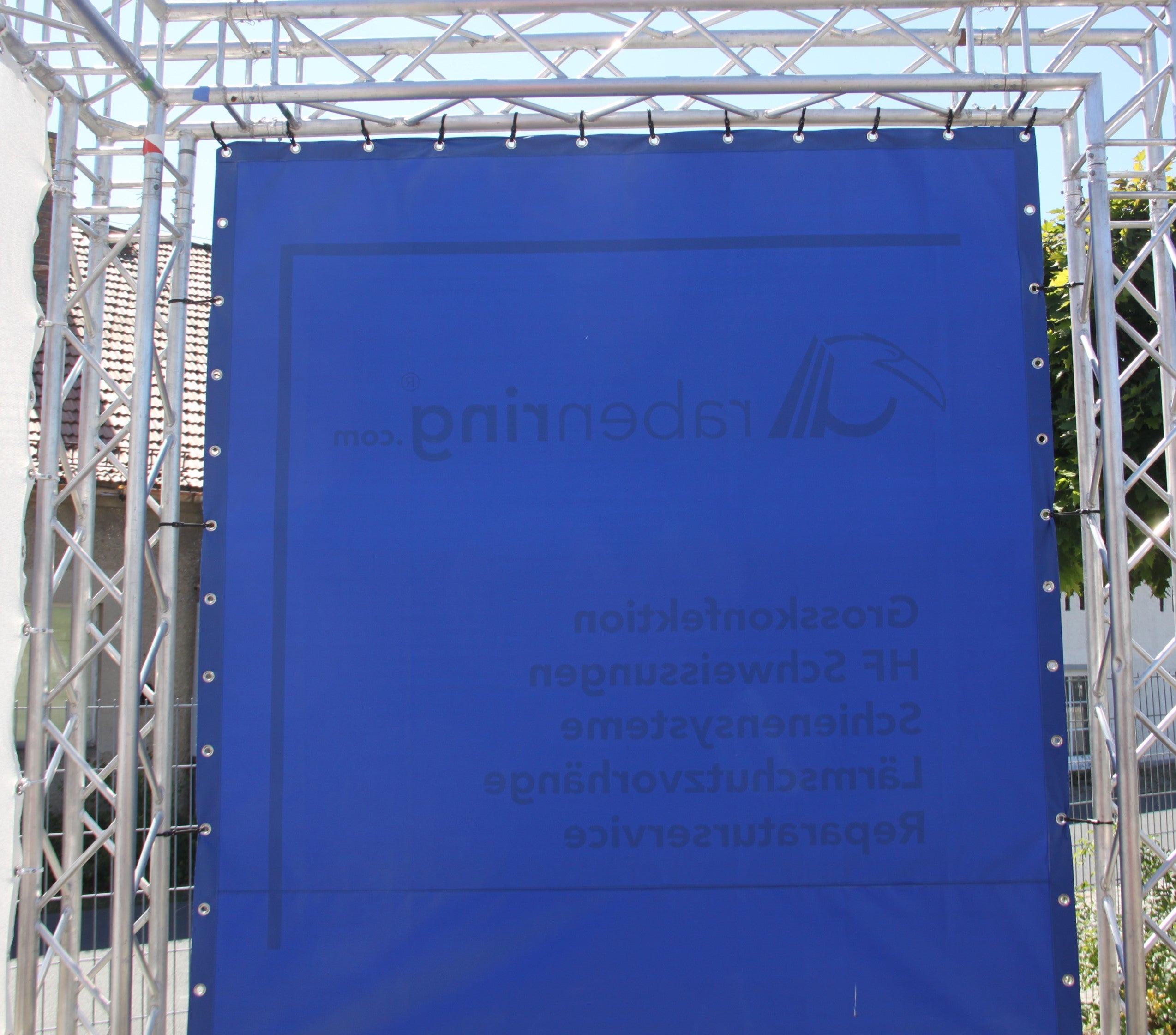Stage tarpaulin - 4 mx 5 m, eyeleted – Rabenring